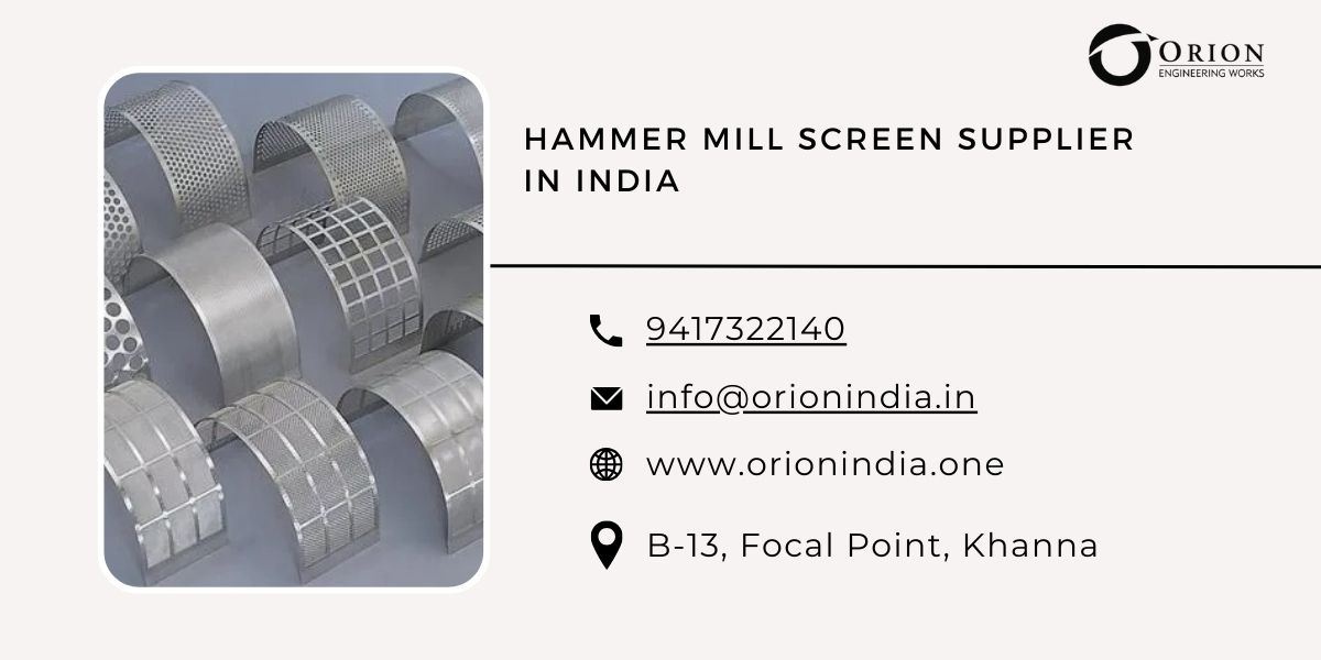 #1 Best Hammer Mill Screen Supplier in India